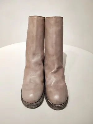 Guidi Back-zip Mid-tube Boots