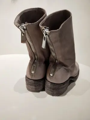 Guidi Back-zip Mid-tube Boots