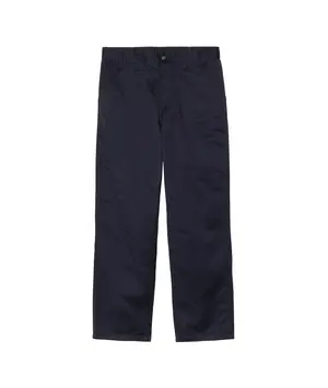 Carhartt Work In Progress Simple Straight-leg Trousers - Deep Navy Blue