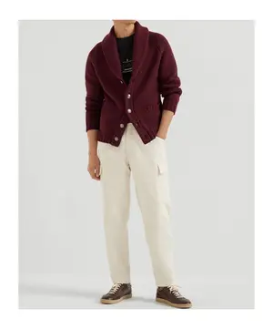 Brunello Cucinelli Shawl Collar Cardigan