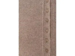 Madewell Ribbed Cap Sleeve Polo - Brown