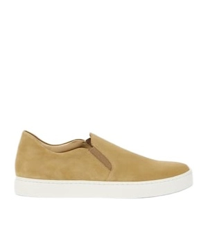 Manolo Blahnik Nadores Suede Sneakers - Nude