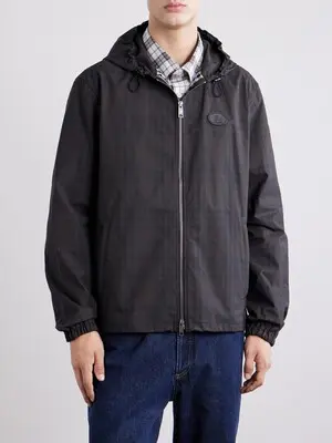 Burberry Checked Cotton Jacket
