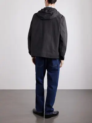 Burberry Checked Cotton Jacket