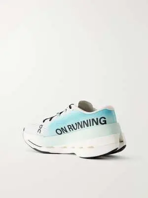 On Cloudboom Max Rubber-trimmed Mesh Sneakers