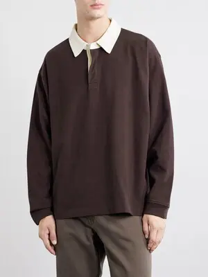 FRAME Cotton-jersey Polo Shirt
