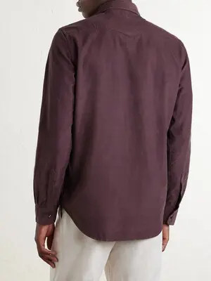 Canali Cotton-corduroy Shirt