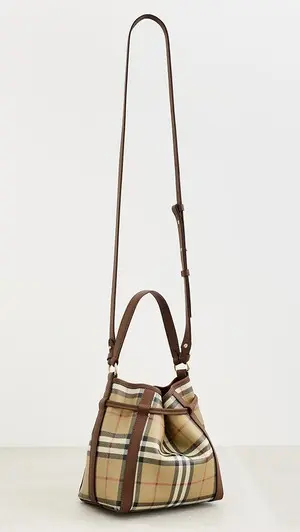 Burberry Mini Drawstring Bucket Bag