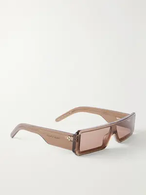 Rick Owens Rectangular Frame Sunglasses