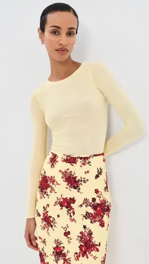 JIL SANDER Crew Neck Wool Sweater