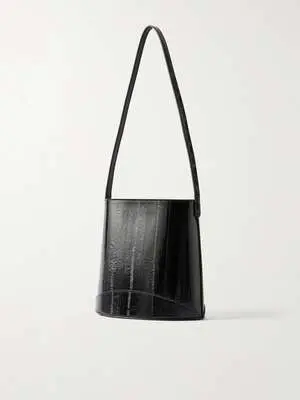 NEOUS Pardalis 2.0 Eel-effect Leather Shoulder Bag