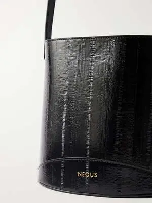 NEOUS Pardalis 2.0 Eel-effect Leather Shoulder Bag