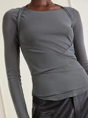LEMAIRE Ballerina Layered Mesh Top