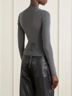 LEMAIRE Ballerina Long Sleeve Mesh Top