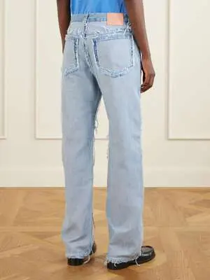Acne Studios Pazer Mini Skeleton Straight-leg Jeans