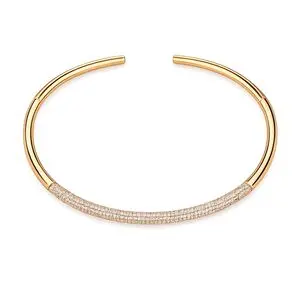 LYA SOUL JEWELRY Anais Choker With Pave Zircon Detail - Gold