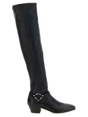 TOM FORD Cuissarde Boots - Black