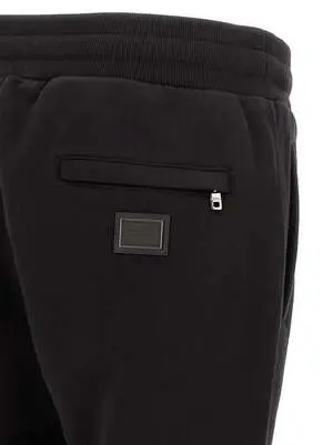 Dolce & Gabbana Logo Plaque Joggers
