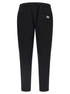 Dolce & Gabbana Logo Plaque Pants