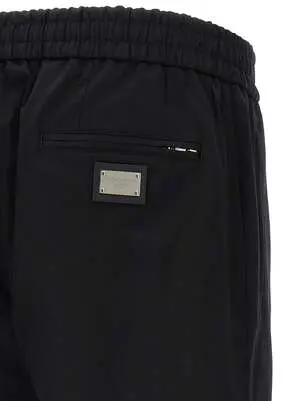 Dolce & Gabbana Logo Plaque Pants