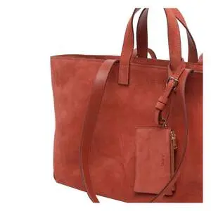 A.p.c. Calf Leather Shoulder Bag - Red
