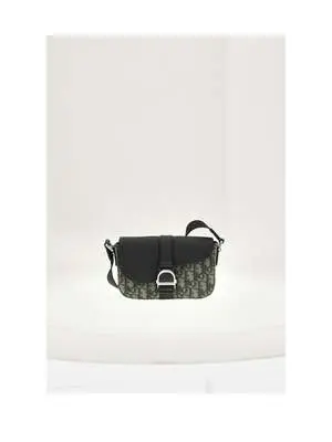 Dior Saddle Oblique Mini Flap Bag - Green