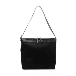 A.p.c. Vera Maxi Messenger Bag - Black