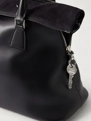 MAISON MARGIELA 5ac' Leather And Suede Tote