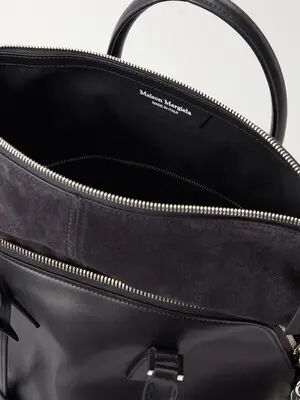MAISON MARGIELA 5ac' Leather And Suede Tote