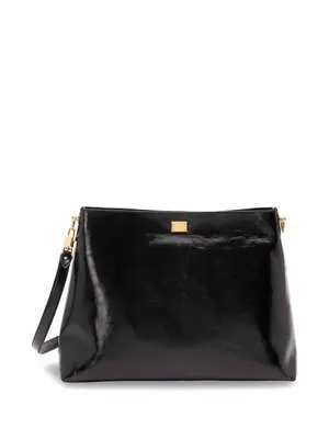 Dolce & Gabbana Vittoria Large Shoulder Bag - Black