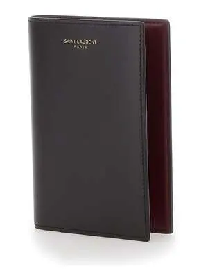 Saint Laurent Pelle Bicolor Passaporto