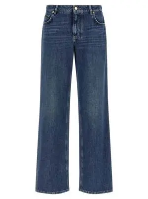 Dolce & Gabbana Wide Leg Jeans - Blue