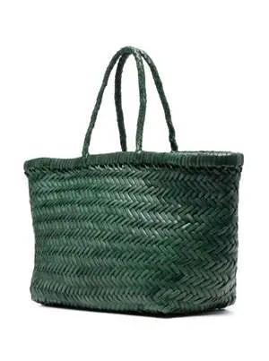 Dragon Diffusion Small Triple Jump Handbag - Green