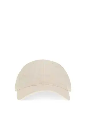 TOTEME Cotton Baseball Cap With Embroidered Logo - Multicolor