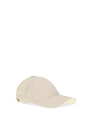 TOTEME Cotton Baseball Cap With Embroidered Logo - Multicolor