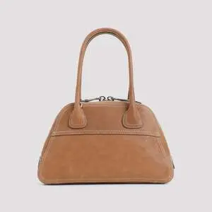 Miu Miu Vivian Nappa Shoulder Bag - Brown