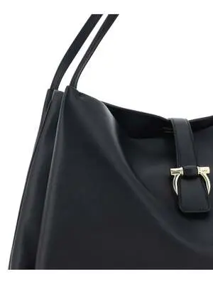 FERRAGAMO Mia Tote Bag - Black