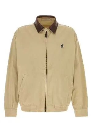 Prada Sand Cotton Jacket - Brown