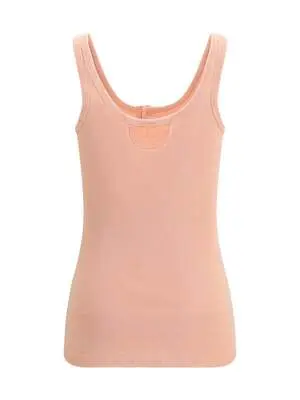 Chloé Fitted Henley Tank Top