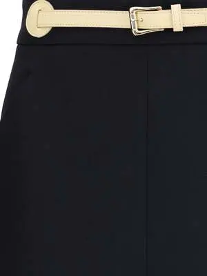 Valentino Garavani Belted Midi Skirt