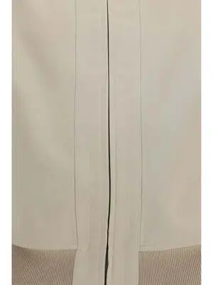 Gucci Silk Poplin Zip Bomber Jacket - Cream