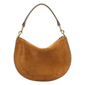 Isabel Marant Étoile Oskan Moon Soft Zip Shoulder Bag - Brown