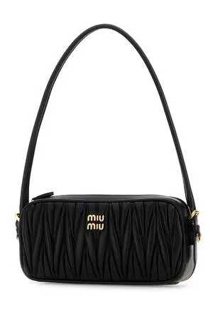 Miu Miu Quilted Leather Shoulder Bag