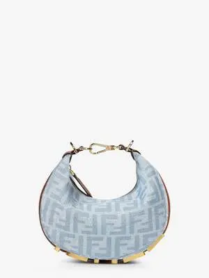Fendi Ff Logo Mini Handbag - Multicolor