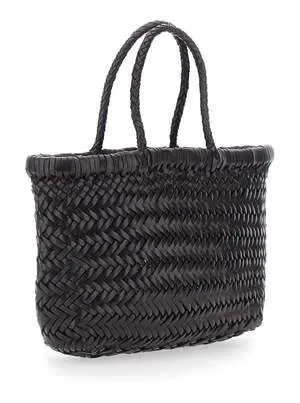 Dragon Diffusion Flat Gora Mini Handbag - Brown