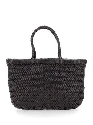 Dragon Diffusion Flat Gora Mini Handbag - Brown