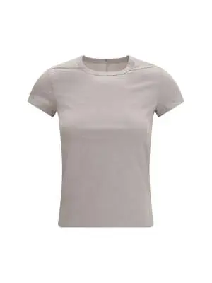 Rick Owens Rick Owens Cotton Slim V-Neck T-Shirt Cream
