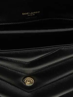 Saint Laurent Loulou Small Shoulder Bag - Black