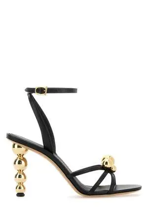 FERRAGAMO Karina High Heel Sandals - Black