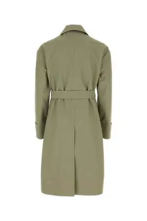 JIL SANDER Army Cotton Trench Coat